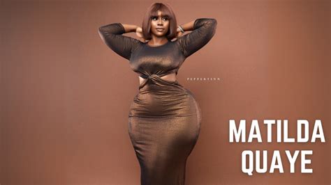 Meet Matilda Quaye The Woman With Ghanas Curviest And Widest Natural