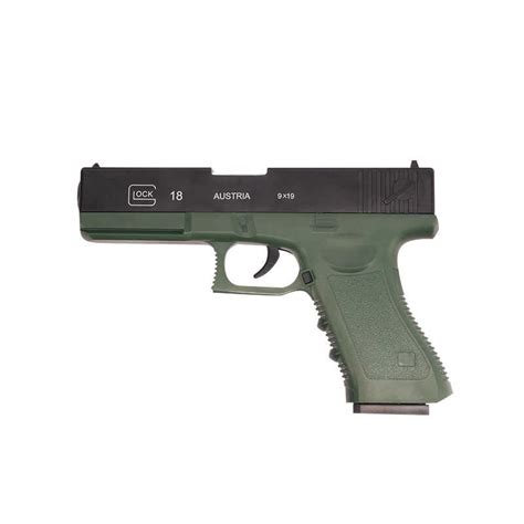 Fully Automatic Glock Shell Throwing Continuous Firing Soft Shell Model Empty Compartment