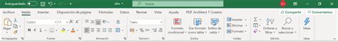 El Menú De Opciones Y La Cinta De Herramientas De Excel 2019 Buscar Tutorial