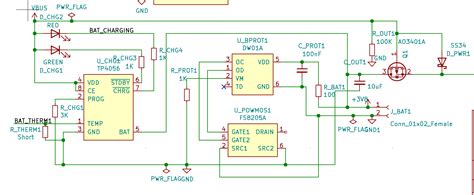 pcb design tp4056 li lon battery charger temperature 44 off