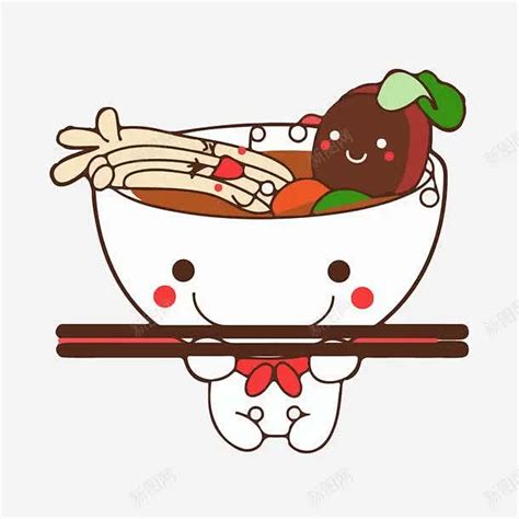 卡通碗 花瓣网