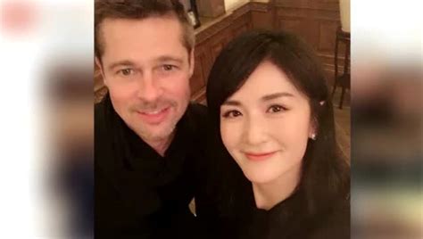 谢娜和布拉德·皮特合照秀英文装淑女张杰为老婆实时翻译腾讯视频