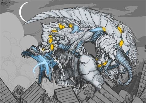 Commission Deus By Plaguebr On Deviantart Sketches Kaiju Art