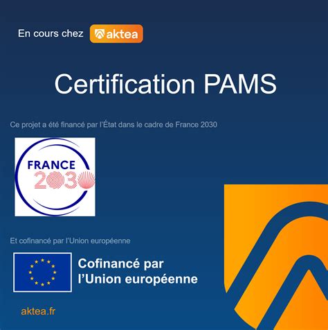 Certification Pams Aktea