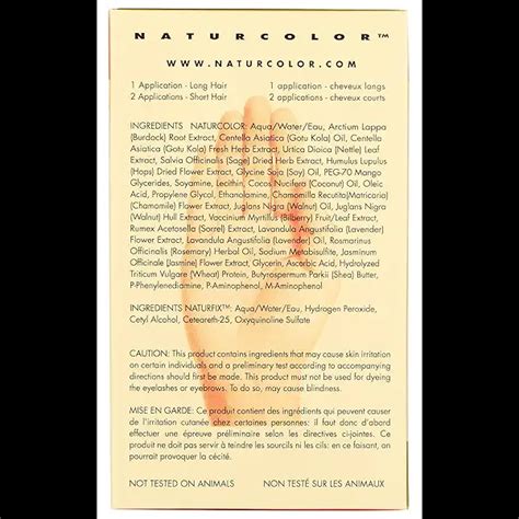 Naturcolor Haircolor Hair Dye Light Burdock 4 Ounce 5n Grocery
