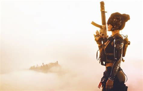 배경 화면 무기 여자들 미래의 1920x1223 Wallpapermaniac 1616285 배경 화면