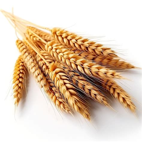 Premium Photo Isolated Of Emmer Wheat Grain Kernel Color Brown Form