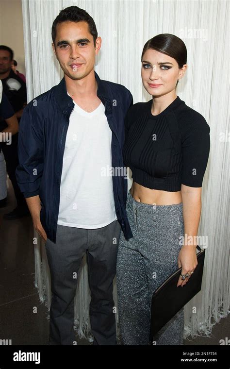 Max Minghella Left And Eve Hewson Attend The Edun Springsummer 2016