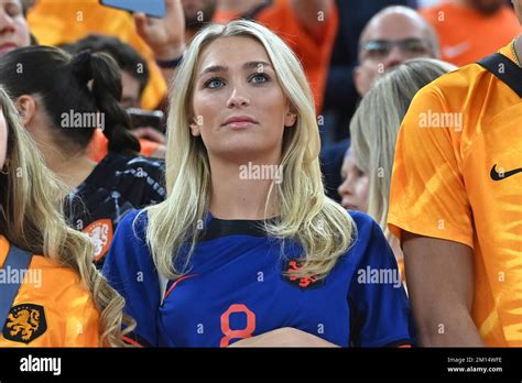 Noa Van Der Bij Girlfriend Of Gakpo Cody Ned In The Stands Quarter