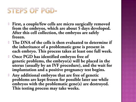 Pgd Its Role In Ivficsi Ppt