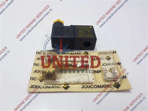 Joucomatic Coil For Solenoid Valve 430 04155 United Marine Services