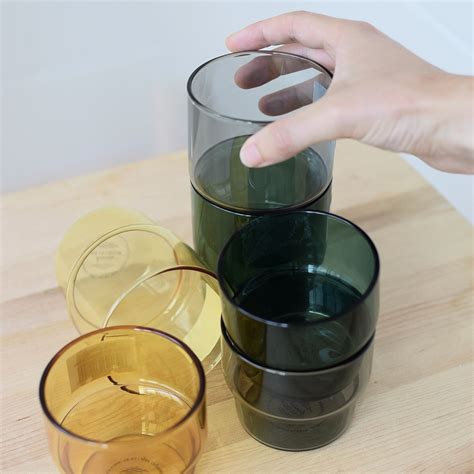 Stackable Water Glass Bouche Bée