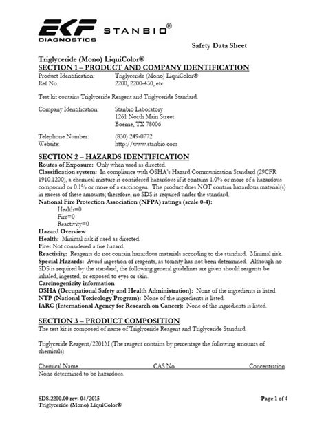 Trigliserida Kit Pdf Water Toxicity
