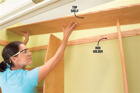 Build A Closet Bar How To Build Closet Shelves Four Generations One