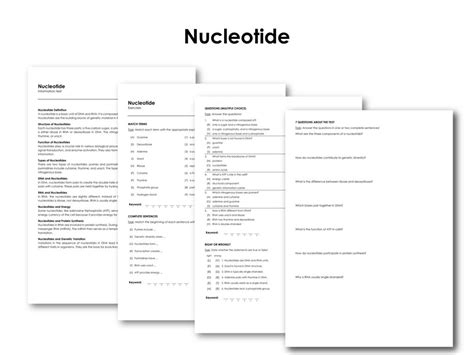 Nucleotide Made By Teachers