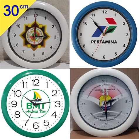 Jual Jam Dinding Custom Promosi Logo Perusahaan Photo And Komunitas