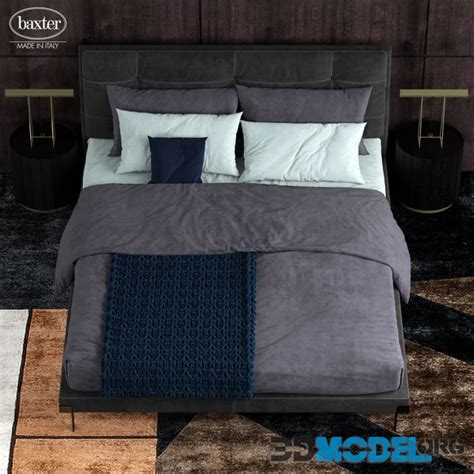3d Model Bed Baxter Viktor 5