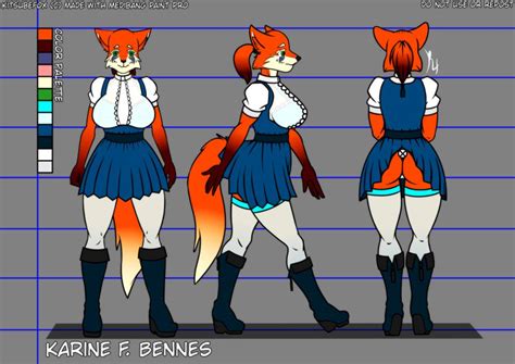 Foxy Reference Sheet 2021 By Kitsubefox On Deviantart