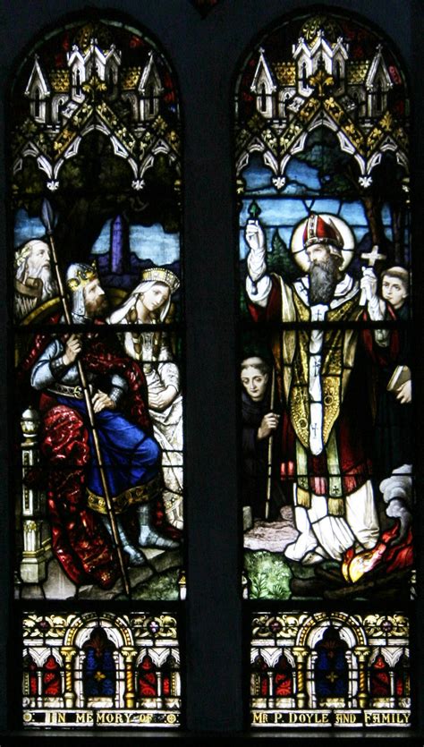 St Patrick Stained Glass By Davidmcb On Deviantart