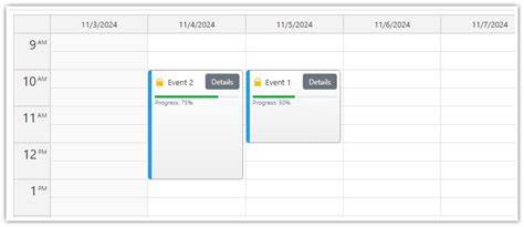 Vue Event Calendar Daypilot Documentation Scheduling Components For