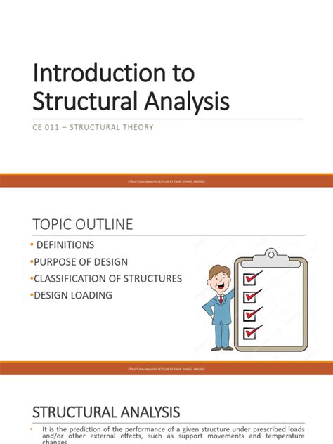 introduction to structural analysis pdf structural analysis beam