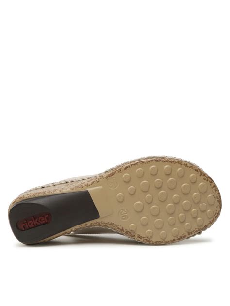 Rieker Sandály 66189 60 Béžová Modivocz