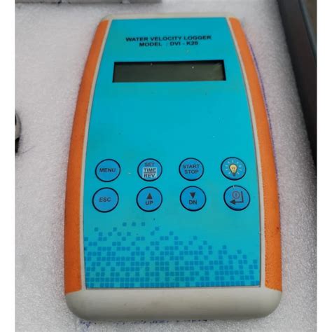 Data Logger Water Velocity Indicator Microcontroller Based Device With