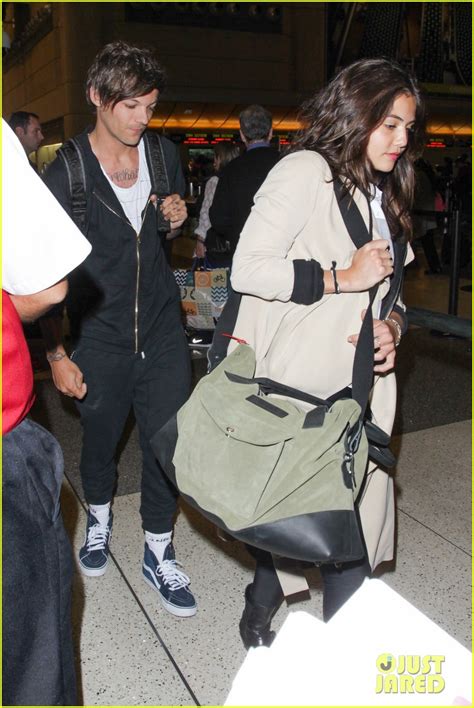 Louis Tomlinson And Danielle Campbell Lock Hands At Lax Photo 975551