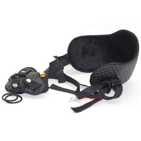 Smspade Plus Size Pu Strap On Harness With Bullet Vibrator