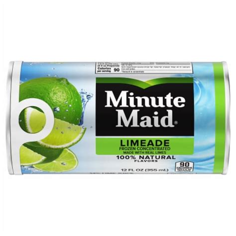 Minute Maid Frozen Concentrated Limeade Fruit Drink 12 Fl Oz Harris