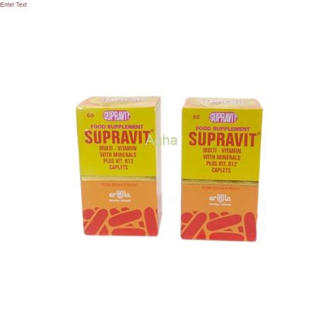 Jual Supravit Multivitamin Pot 60 Kaplet Shopee Indonesia