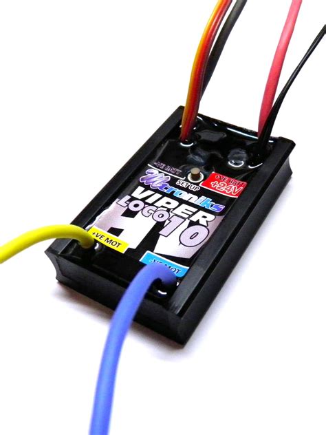 10a 24v Brushed Rc Loco Speed Controller Hv