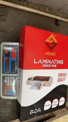 Pp Lamination Pouch Film At ₹ 300pack Vasai Id 2854739085330