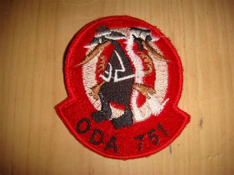 Us Special Forces Afghanistan Cjsotf Team Patch Oda 751 Ebay