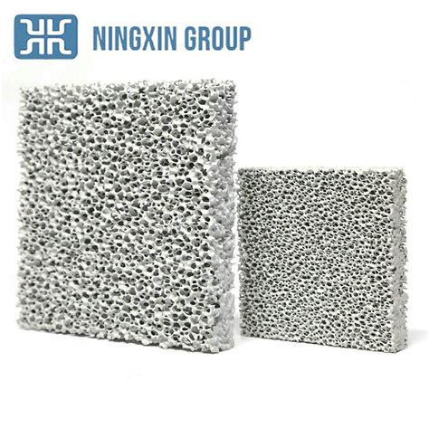 Sic Ceramic Foam Filter 10 40 Ppi Aluminium Casting Silicon Carbide