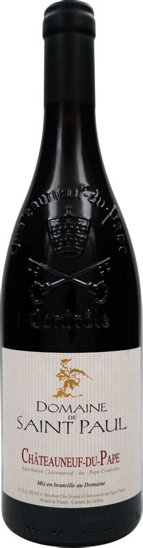 2020 Domaine De Saint Paul Châteauneuf Du Pape Aoc Rouge Domaine