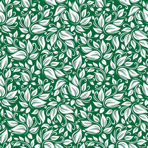 Green Floral Pattern Vector Art Icons And Graphics For Free Download