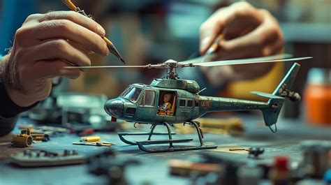 Free Helicopter Model Assembly Image Craft Assembly Hobby Download At Stockcake