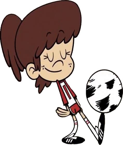 Lynn Loud Jr With A Soccer Ball Vector By Mrtoonlover83 On Deviantart