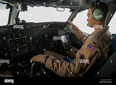 U S Air Force 1st Lt Seth Woolcott A Copilot For The E 3 Sentry Airborne Warning And Control