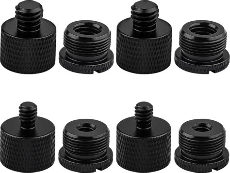 Mic Stand Adapter Luorng 2pcs 3 8 Female To 5 8 Male Screw