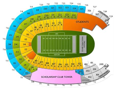 La Coliseum Seat View Seating Chart