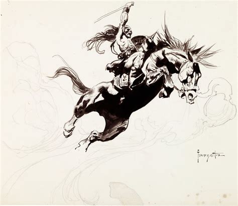 Frazetta Horse
