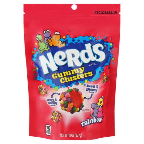 Nerds Candy Gummy Clusters Rainbow Super 1 Foods