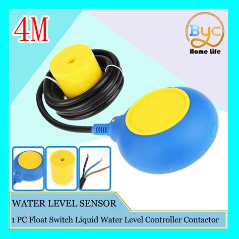 Byc 4m Float Switch Liquid Water Level Controller Contactor Sensor 220v