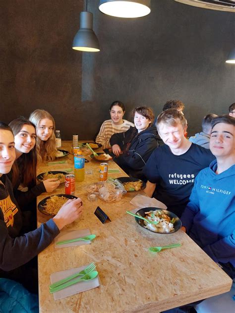 3rd Year Irish Class Trip To Camille Restaurant Mount Temple Comprehensive School