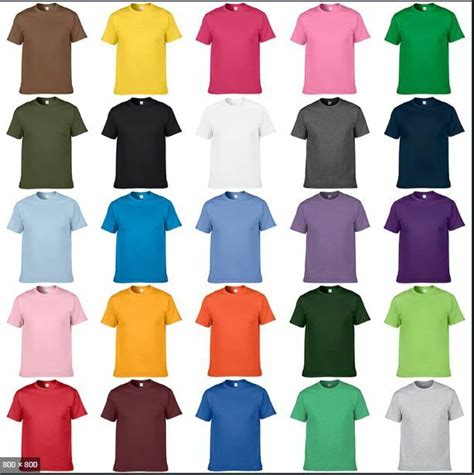 Gildan Tee Shirts Colors