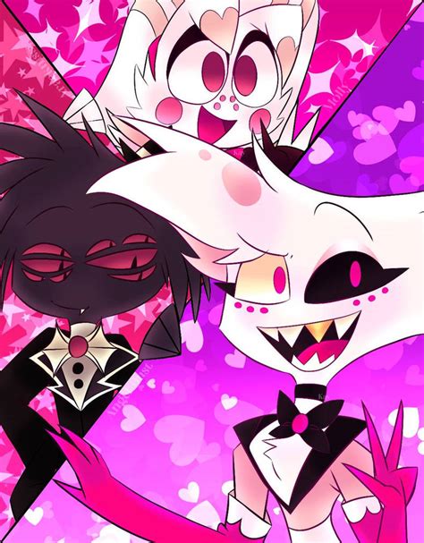 Hh Angel Dust Arackniss And Molly By Kaythedemonxd On Deviantart
