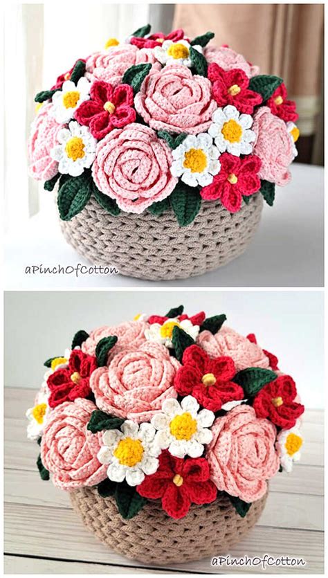 Crochet Flower Amigurumi Free Pattern Amigurumi