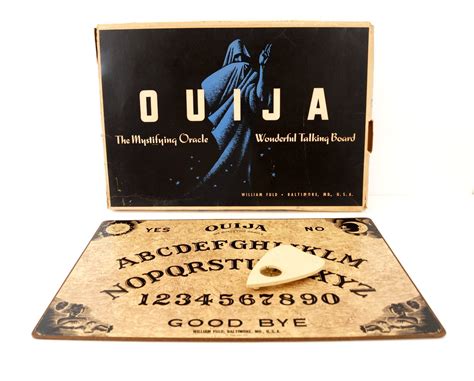 Vintage Original Ouija Board By William Fuld Extra Large C1930 40s
